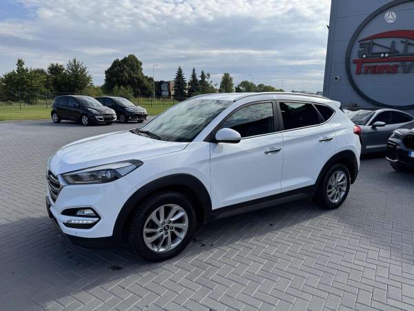 Balts Hyundai Tucson 2016 Telšiai, ar dzinēja tilpumu 1.69 L un nobraukumu 235 tūkst. km par 8999 €, foto 3 vietnē AUTOMOTO.COM.LV