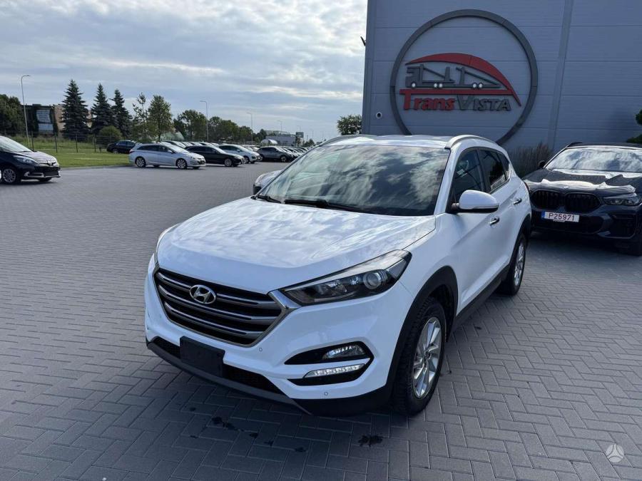 Balts Hyundai Tucson 2016 Telšiai, ar dzinēja tilpumu 1.69 L un nobraukumu 235 tūkst. km par 8999 €, foto 14 vietnē AUTOMOTO.COM.LV