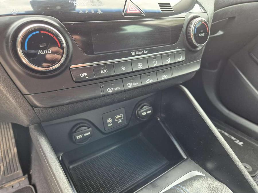 Balts Hyundai Tucson 2016 Kauņa, ar dzinēja tilpumu 1.69 L un nobraukumu 173 tūkst. km par 8600 €, foto 13 vietnē AUTOMOTO.COM.LV