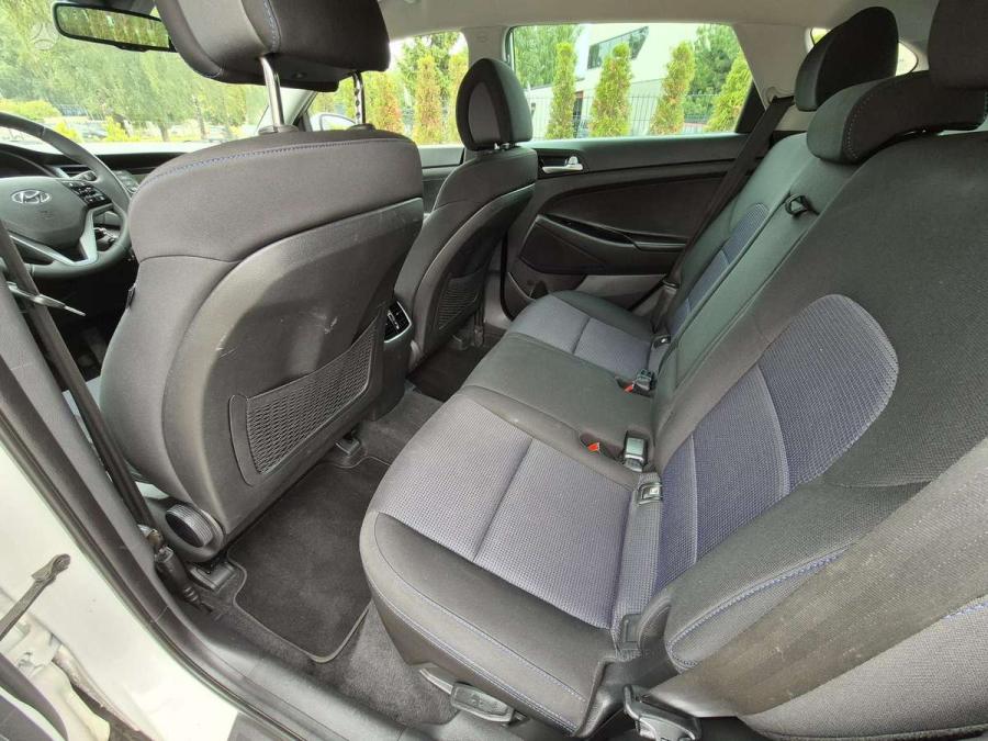 Balts Hyundai Tucson 2016 Kauņa, ar dzinēja tilpumu 1.69 L un nobraukumu 173 tūkst. km par 8600 €, foto 16 vietnē AUTOMOTO.COM.LV