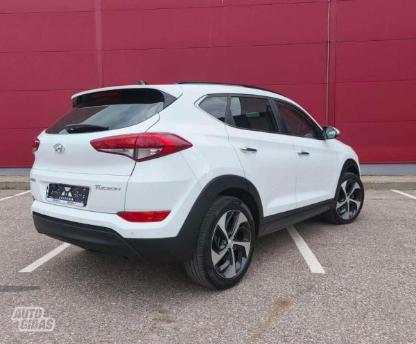 Balts Hyundai Tucson 2016 Kauņa, ar dzinēja tilpumu 1.70 L un nobraukumu 133 tūkst. km par 10950 €, foto 5 vietnē AUTOMOTO.COM.LV