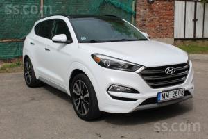 Balts Hyundai Tucson 2017 Liepāja, ar dzinēja tilpumu 1.60 L un nobraukumu 125 tūkst. km par 16500 €, foto 1 vietnē AUTOMOTO.COM.LV