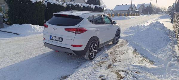 Balts Hyundai Tucson 2017 Raseiniai, ar dzinēja tilpumu 1.59 L un nobraukumu 32 tūkst. km par 15499 €, foto 3 vietnē AUTOMOTO.COM.LV