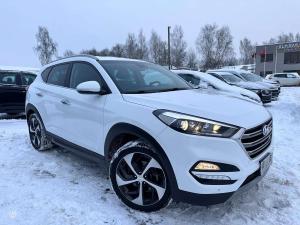 White Hyundai Tucson 2017 in Utena, with an engine capacity of 1.69 L and mileage of 287 thousand km for 10850 €, photo 2 on AUTOMOTO.COM.LV
