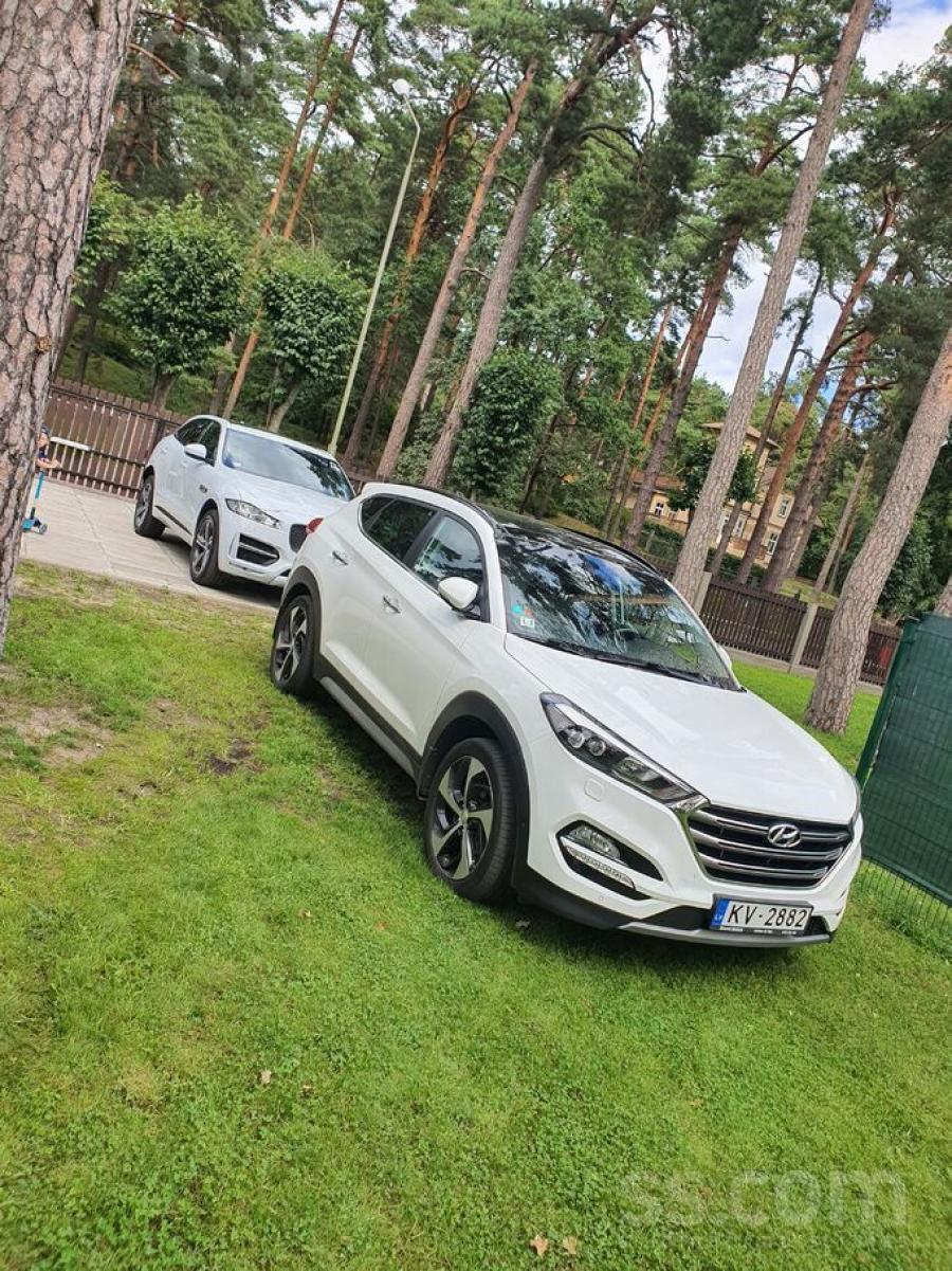 Balts Hyundai Tucson 2017 Rīga, ar dzinēja tilpumu 1.60 L un nobraukumu 71 tūkst. km par 19800 €, foto 8 vietnē AUTOMOTO.COM.LV