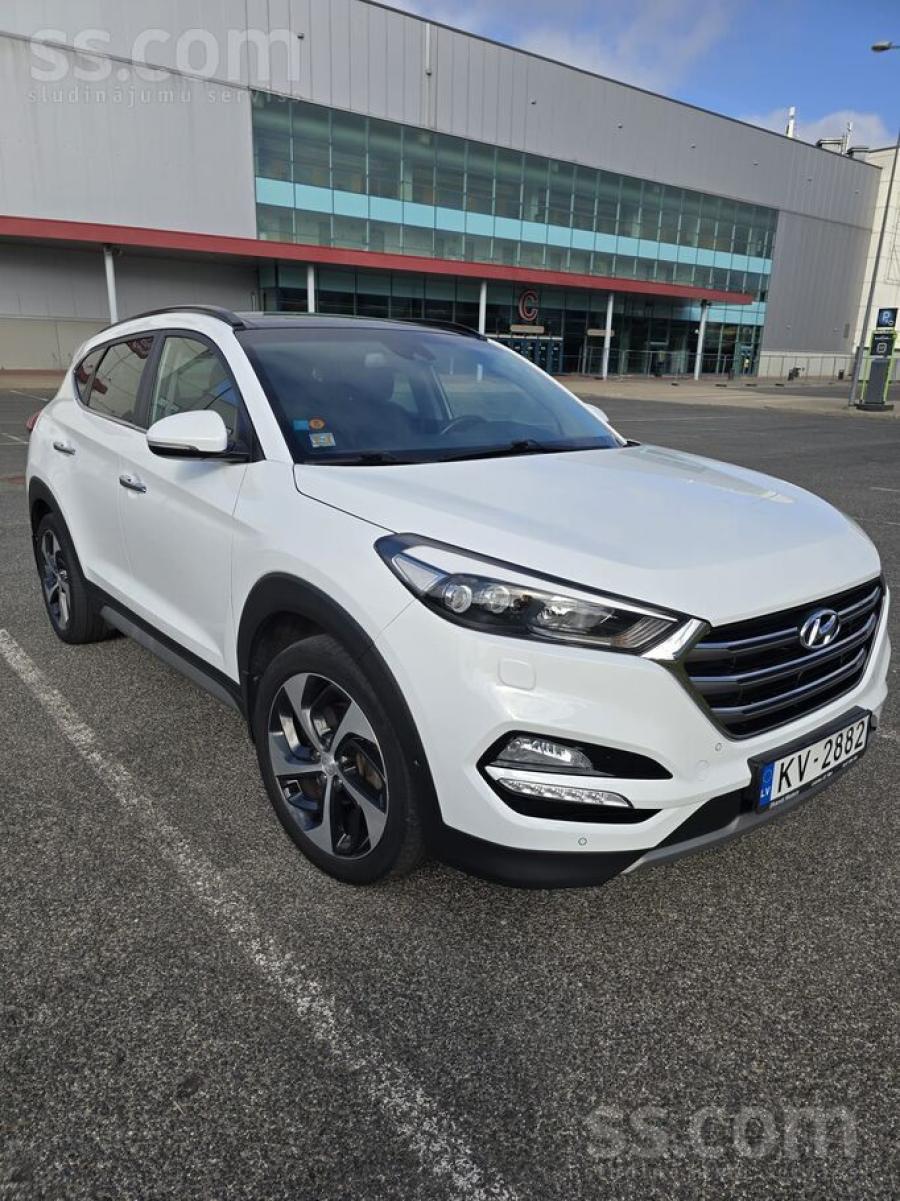 Balts Hyundai Tucson 2017 Rīga, ar dzinēja tilpumu 1.60 L un nobraukumu 71 tūkst. km par 19800 €, foto 9 vietnē AUTOMOTO.COM.LV