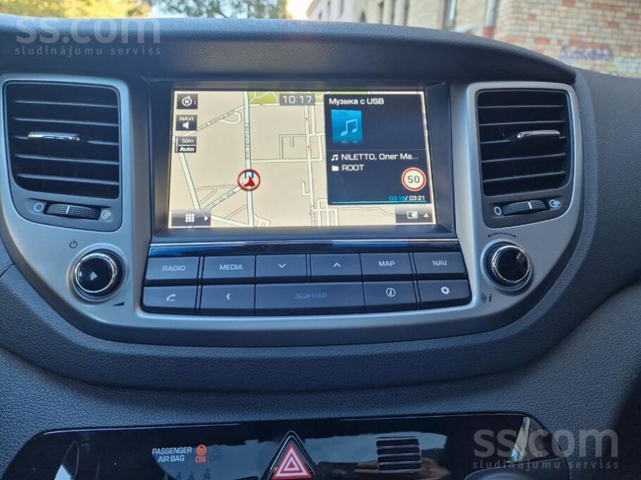 Balts Hyundai Tucson 2017 Rīga, ar dzinēja tilpumu 1.60 L un nobraukumu 71 tūkst. km par 19800 €, foto 14 vietnē AUTOMOTO.COM.LV