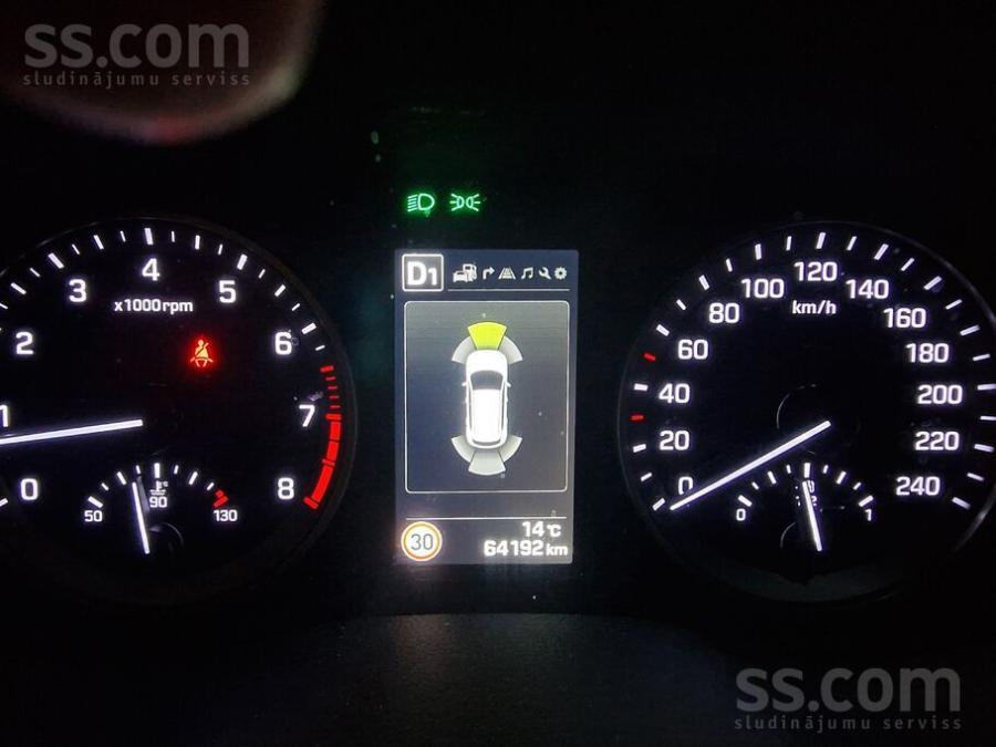 Balts Hyundai Tucson 2017 Rīga, ar dzinēja tilpumu 1.60 L un nobraukumu 71 tūkst. km par 19800 €, foto 24 vietnē AUTOMOTO.COM.LV