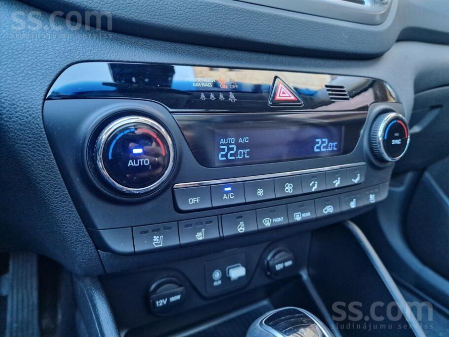 Balts Hyundai Tucson 2017 Rīga, ar dzinēja tilpumu 1.60 L un nobraukumu 71 tūkst. km par 19800 €, foto 32 vietnē AUTOMOTO.COM.LV
