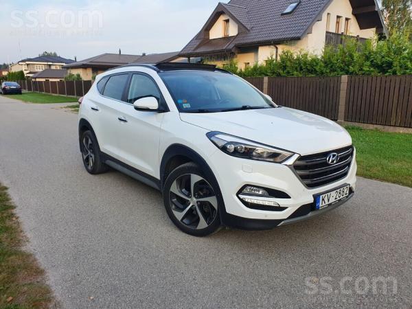 Balts Hyundai Tucson 2017 Rīga, ar dzinēja tilpumu 1.60 L un nobraukumu 71 tūkst. km par 19800 €, foto 6 vietnē AUTOMOTO.COM.LV