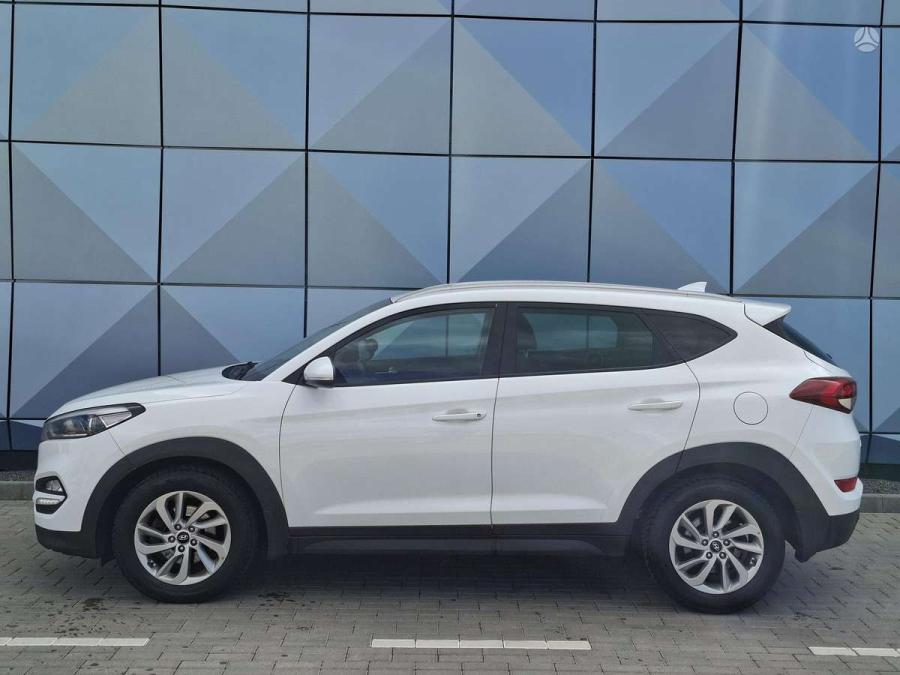 Balts Hyundai Tucson 2017 Šilutė, ar dzinēja tilpumu 1.69 L un nobraukumu 290 tūkst. km par 8900 €, foto 8 vietnē AUTOMOTO.COM.LV