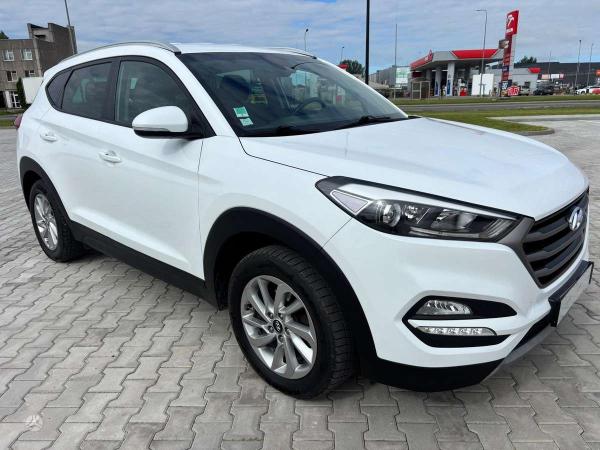 Balts Hyundai Tucson 2017 Tauragė, ar dzinēja tilpumu 1.69 L un nobraukumu 197 tūkst. km par 9950 €, foto 1 vietnē AUTOMOTO.COM.LV