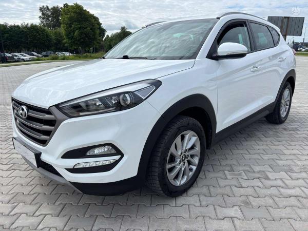 Balts Hyundai Tucson 2017 Tauragė, ar dzinēja tilpumu 1.69 L un nobraukumu 197 tūkst. km par 9950 €, foto 2 vietnē AUTOMOTO.COM.LV
