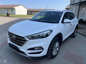 Balts Hyundai Tucson 2017 Viļņa, ar dzinēja tilpumu 1.69 L un nobraukumu 240 tūkst. km par 9700 €, foto  vietnē AUTOMOTO.COM.LV
