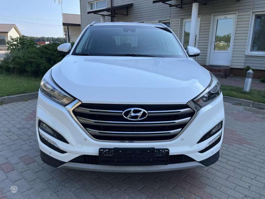 Balts Hyundai Tucson 2017 Viļņa, ar dzinēja tilpumu 1.69 L un nobraukumu 240 tūkst. km par 9700 €, foto 3 vietnē AUTOMOTO.COM.LV