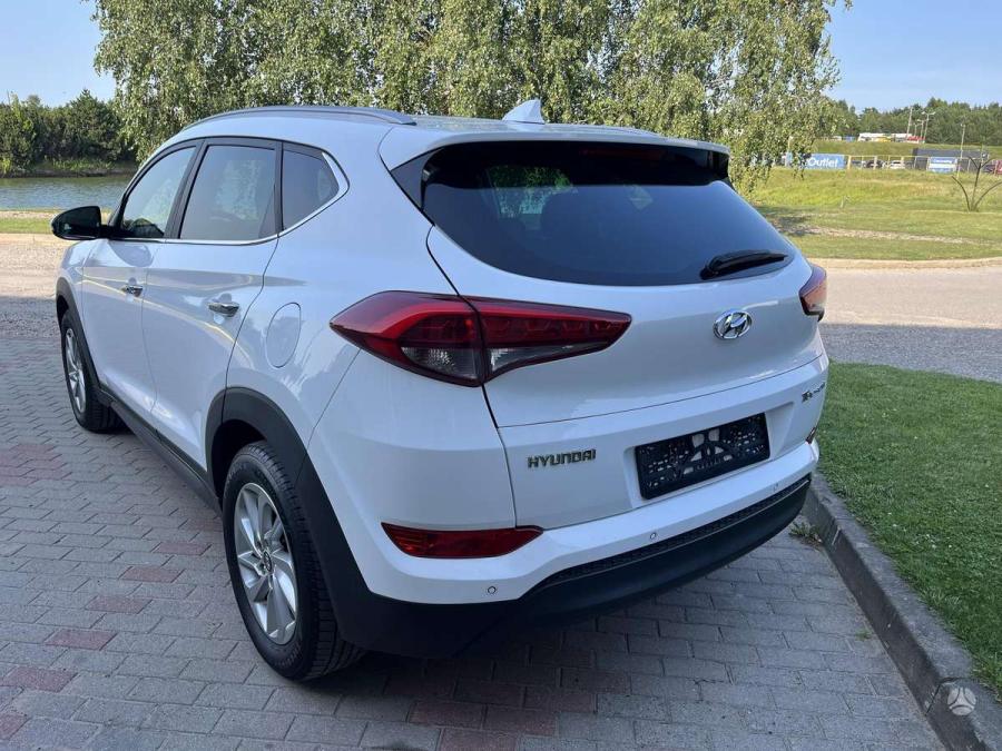 Balts Hyundai Tucson 2017 Viļņa, ar dzinēja tilpumu 1.69 L un nobraukumu 240 tūkst. km par 9700 €, foto 8 vietnē AUTOMOTO.COM.LV