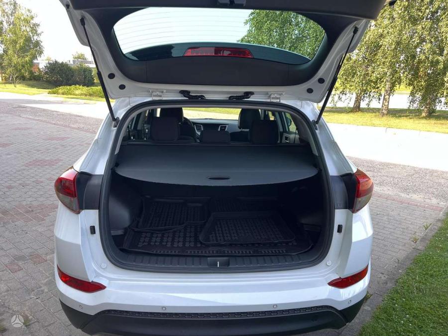 Balts Hyundai Tucson 2017 Viļņa, ar dzinēja tilpumu 1.69 L un nobraukumu 240 tūkst. km par 9700 €, foto 14 vietnē AUTOMOTO.COM.LV