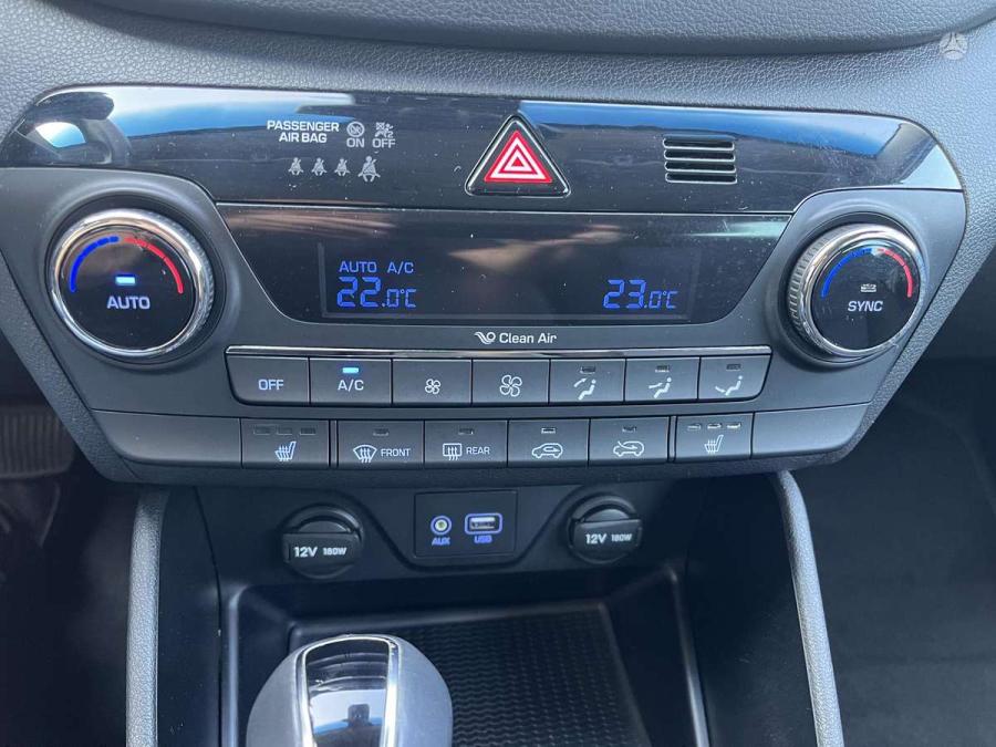 Balts Hyundai Tucson 2017 Viļņa, ar dzinēja tilpumu 1.69 L un nobraukumu 240 tūkst. km par 9700 €, foto 28 vietnē AUTOMOTO.COM.LV