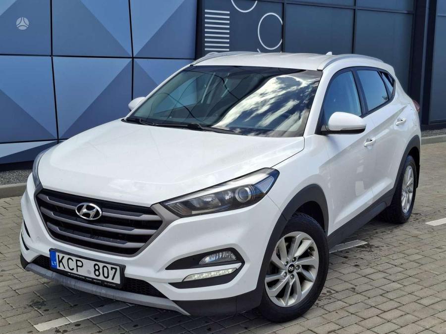 Balts Hyundai Tucson 2017 Šilutė, ar dzinēja tilpumu 1.69 L un nobraukumu 290 tūkst. km par 8900 €, foto 9 vietnē AUTOMOTO.COM.LV