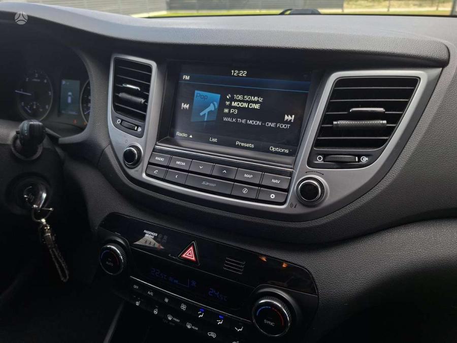 Balts Hyundai Tucson 2017 Šilutė, ar dzinēja tilpumu 1.69 L un nobraukumu 290 tūkst. km par 8900 €, foto 21 vietnē AUTOMOTO.COM.LV