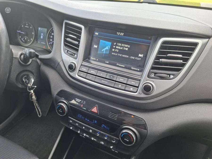 Balts Hyundai Tucson 2017 Šilutė, ar dzinēja tilpumu 1.69 L un nobraukumu 290 tūkst. km par 8900 €, foto 25 vietnē AUTOMOTO.COM.LV
