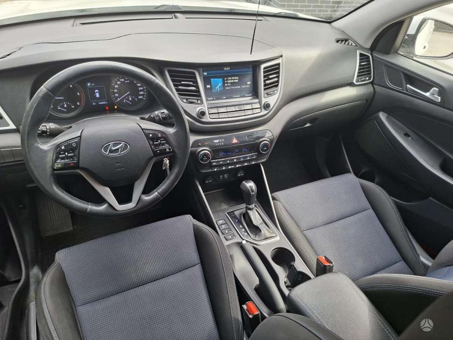 Balts Hyundai Tucson 2017 Šilutė, ar dzinēja tilpumu 1.69 L un nobraukumu 290 tūkst. km par 8900 €, foto 27 vietnē AUTOMOTO.COM.LV