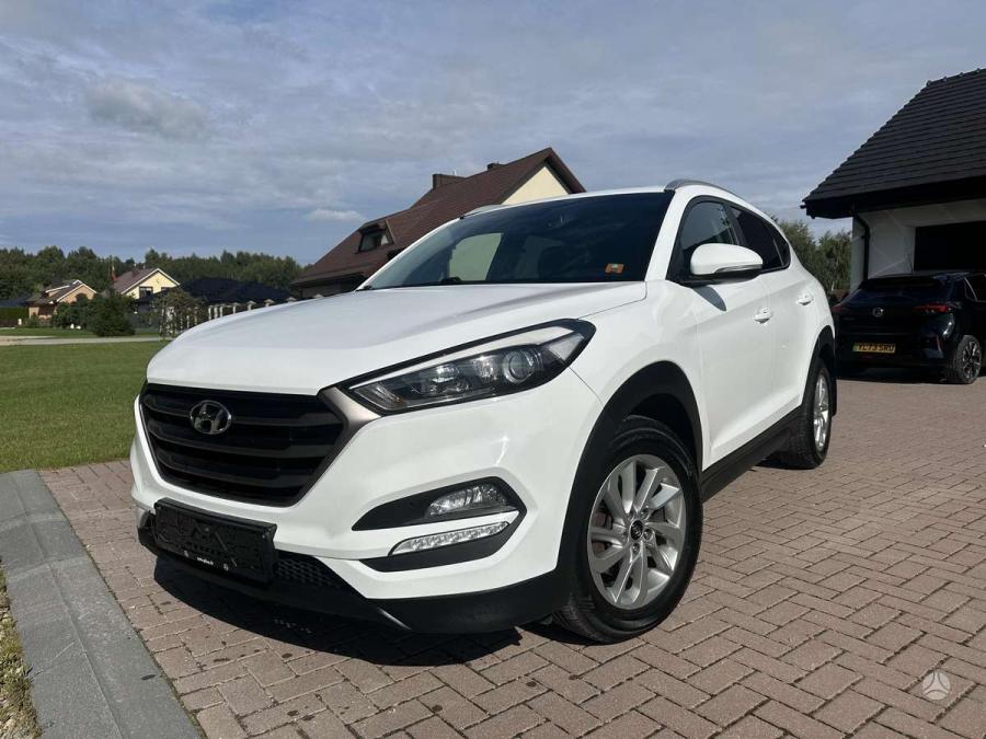 Balts Hyundai Tucson 2017 Šauļi, ar dzinēja tilpumu 2.00 L un nobraukumu 192 tūkst. km par 10350 €, foto 1 vietnē AUTOMOTO.COM.LV