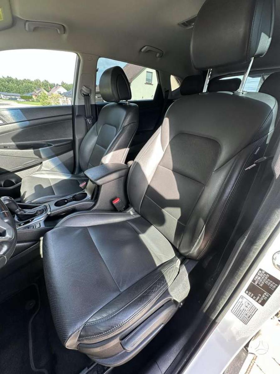 Balts Hyundai Tucson 2017 Šauļi, ar dzinēja tilpumu 2.00 L un nobraukumu 192 tūkst. km par 10350 €, foto 20 vietnē AUTOMOTO.COM.LV