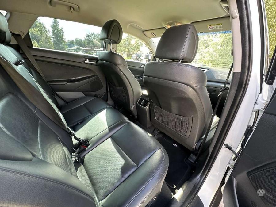 Balts Hyundai Tucson 2017 Šauļi, ar dzinēja tilpumu 2.00 L un nobraukumu 192 tūkst. km par 10350 €, foto 27 vietnē AUTOMOTO.COM.LV
