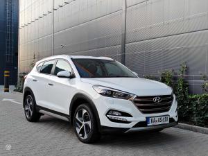 White Hyundai Tucson 2017 in Klaipeda, with an engine capacity of 2.00 L and mileage of 194 thousand km for 12950 €, photo  on AUTOMOTO.COM.LV