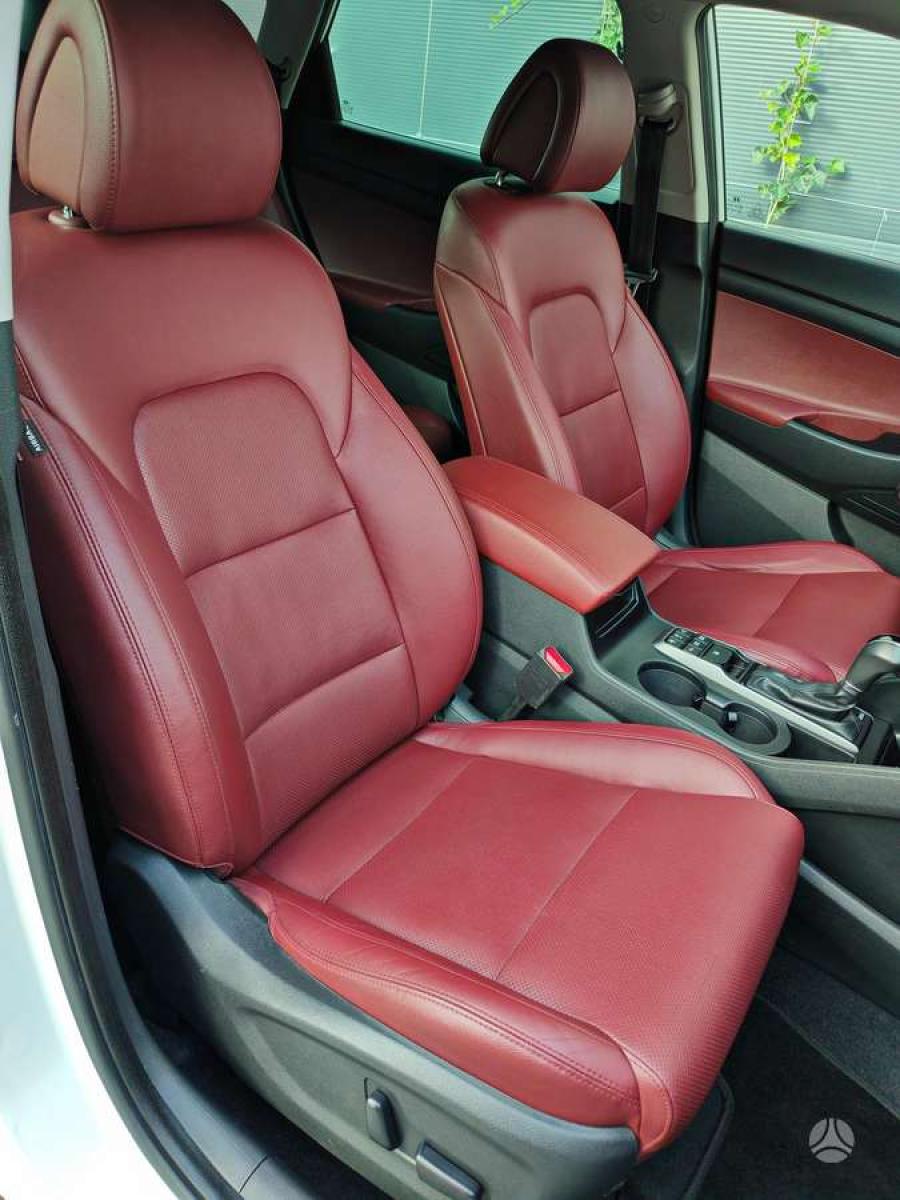 White Hyundai Tucson 2017 in Klaipeda, with an engine capacity of 2.00 L and mileage of 194 thousand km for 12950 €, photo 46 on AUTOMOTO.COM.LV
