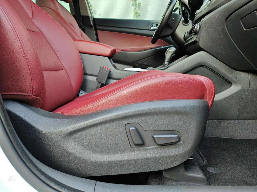 White Hyundai Tucson 2017 in Klaipeda, with an engine capacity of 2.00 L and mileage of 194 thousand km for 12950 €, photo 47 on AUTOMOTO.COM.LV