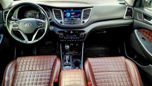 White Hyundai Tucson 2017 in Kretinga, with an engine capacity of 2.00 L and mileage of 231 thousand km for 13750 €, photo 19 on AUTOMOTO.COM.LV