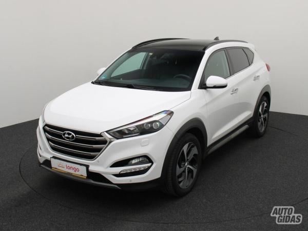 Balts Hyundai Tucson 2018 Viļņa, ar dzinēja tilpumu 1.60 L un nobraukumu 120 tūkst. km par 15199 €, foto 1 vietnē AUTOMOTO.COM.LV