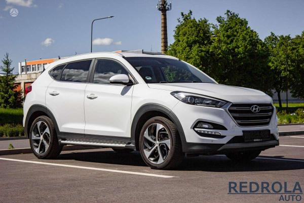 Balts Hyundai Tucson 2018 Kauņa, ar dzinēja tilpumu 1.59 L un nobraukumu 195 tūkst. km par 13200 €, foto 3 vietnē AUTOMOTO.COM.LV