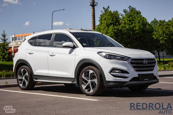 Balts Hyundai Tucson 2018 Kauņa, ar dzinēja tilpumu 1.60 L un nobraukumu 195 tūkst. km par 13200 €, foto 3 vietnē AUTOMOTO.COM.LV
