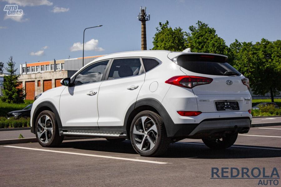 Balts Hyundai Tucson 2018 Kauņa, ar dzinēja tilpumu 1.60 L un nobraukumu 195 tūkst. km par 13200 €, foto 7 vietnē AUTOMOTO.COM.LV