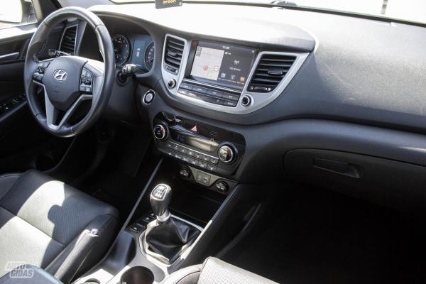 Balts Hyundai Tucson 2018 Kauņa, ar dzinēja tilpumu 1.60 L un nobraukumu 195 tūkst. km par 13200 €, foto 9 vietnē AUTOMOTO.COM.LV