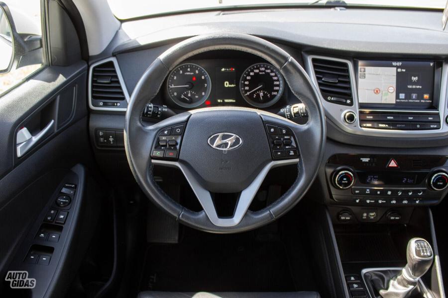 Balts Hyundai Tucson 2018 Kauņa, ar dzinēja tilpumu 1.60 L un nobraukumu 195 tūkst. km par 13200 €, foto 11 vietnē AUTOMOTO.COM.LV