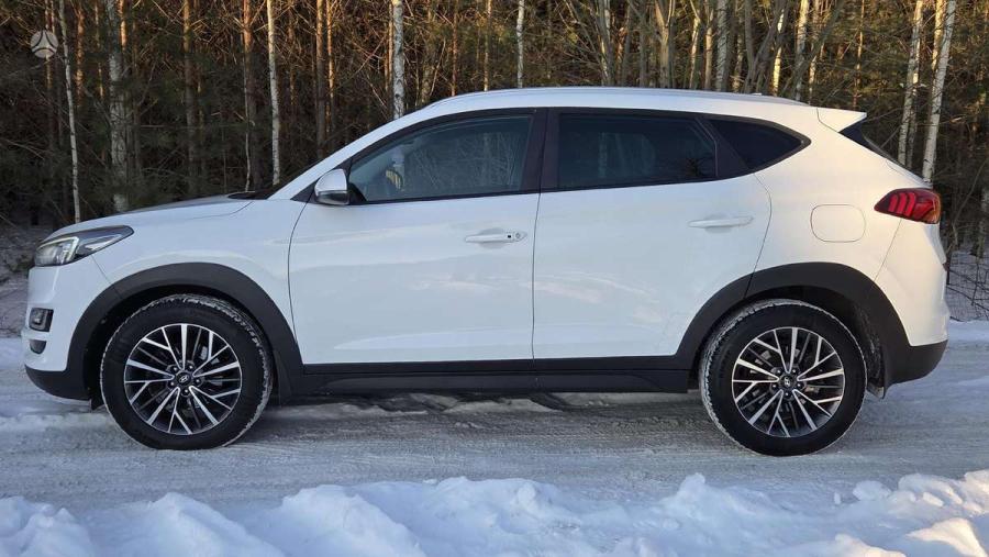 Balts Hyundai Tucson 2019 Panevēža, ar dzinēja tilpumu 1.60 L un nobraukumu 119 tūkst. km par 13800 €, foto 4 vietnē AUTOMOTO.COM.LV