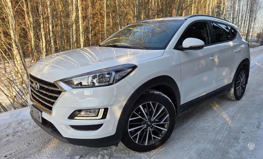 Balts Hyundai Tucson 2019 Panevēža, ar dzinēja tilpumu 1.60 L un nobraukumu 119 tūkst. km par 13800 €, foto 8 vietnē AUTOMOTO.COM.LV