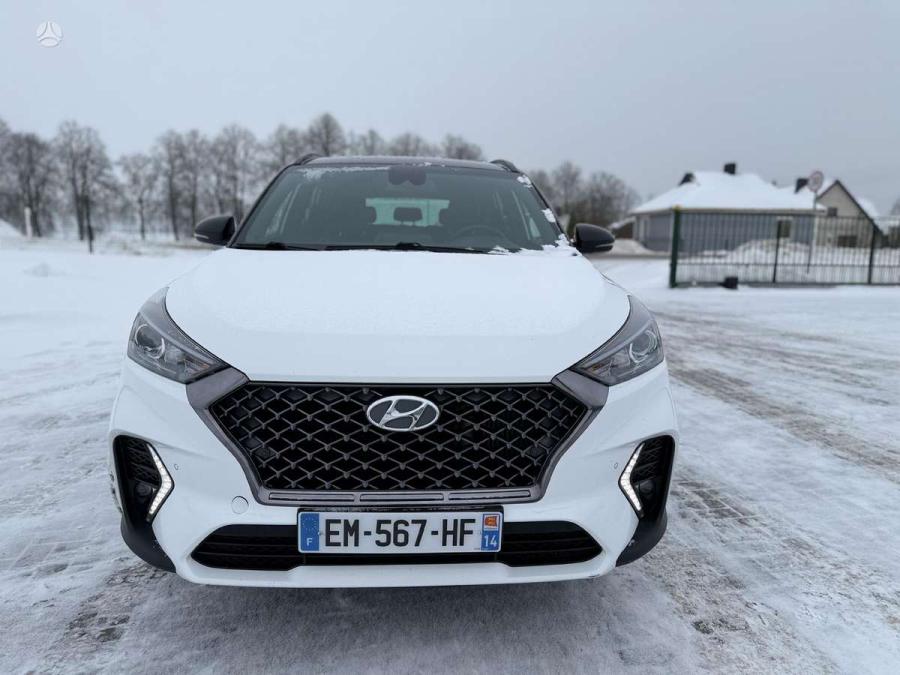 Balts Hyundai Tucson 2019 Tauragė, ar dzinēja tilpumu 1.60 L un nobraukumu 167 tūkst. km par 13400 €, foto 2 vietnē AUTOMOTO.COM.LV