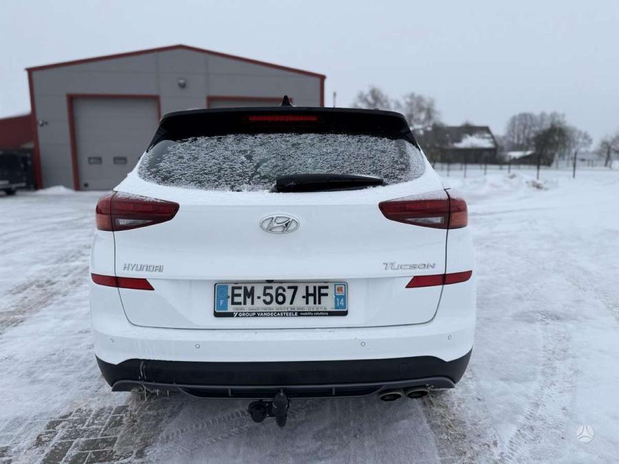 Balts Hyundai Tucson 2019 Tauragė, ar dzinēja tilpumu 1.60 L un nobraukumu 167 tūkst. km par 13400 €, foto 7 vietnē AUTOMOTO.COM.LV