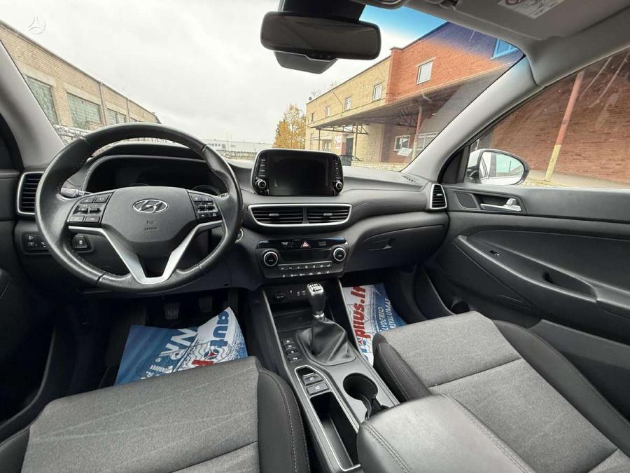 Balts Hyundai Tucson 2019 Alīta, ar dzinēja tilpumu 1.60 L un nobraukumu 93 tūkst. km par 13500 €, foto 14 vietnē AUTOMOTO.COM.LV