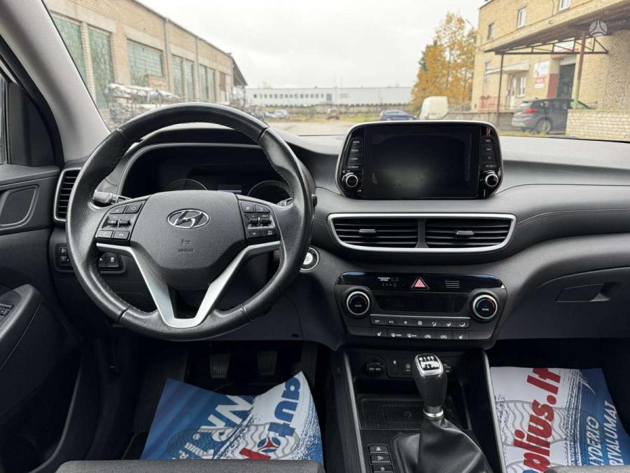 Balts Hyundai Tucson 2019 Alīta, ar dzinēja tilpumu 1.60 L un nobraukumu 93 tūkst. km par 13500 €, foto 15 vietnē AUTOMOTO.COM.LV