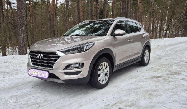 White Hyundai Tucson 2019 in Druskininkai, with an engine capacity of 1.60 L and mileage of 136 thousand km for 15000 €, photo 1 on AUTOMOTO.COM.LV