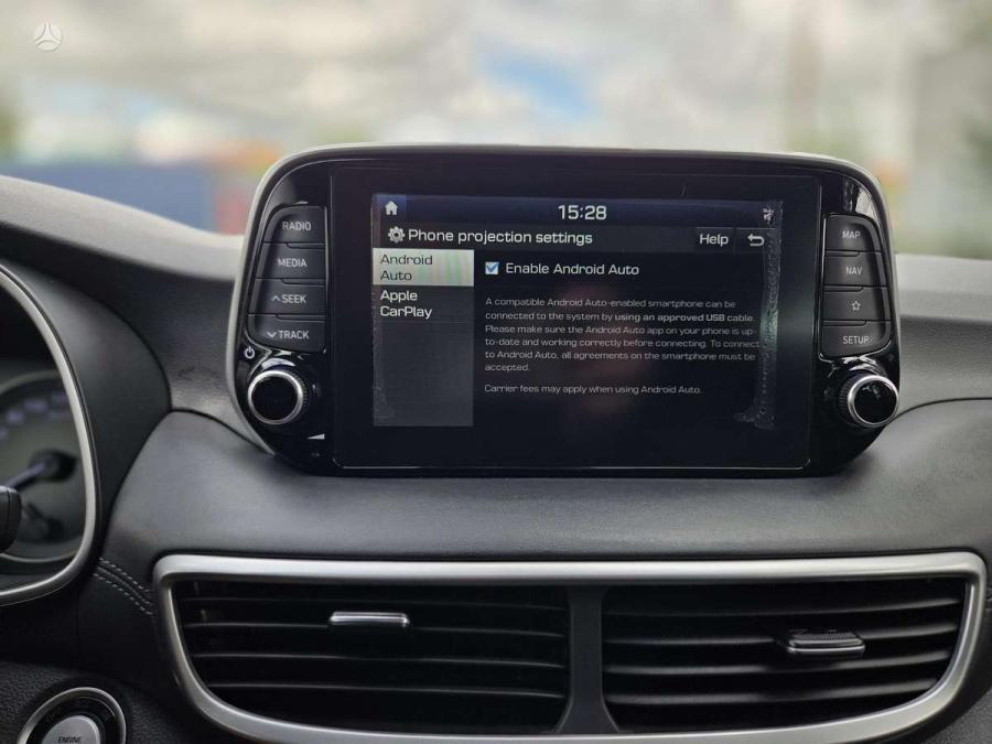 Balts Hyundai Tucson 2019 Klaipėda, ar dzinēja tilpumu 1.60 L un nobraukumu 180 tūkst. km par 14200 €, foto 29 vietnē AUTOMOTO.COM.LV