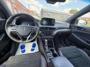 White Hyundai Tucson 2019 in Alytus, with an engine capacity of 1.60 L and mileage of 139 thousand km for 14700 €, photo 17 on AUTOMOTO.COM.LV