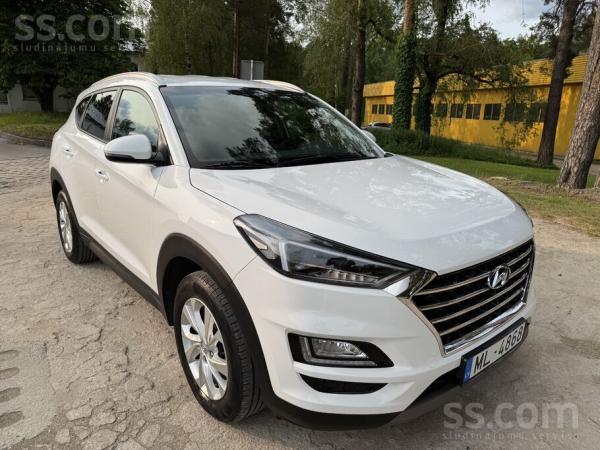 Balts Hyundai Tucson 2020 Rīga, ar dzinēja tilpumu 1.60 L un nobraukumu 58 tūkst. km par 13600 €, foto 1 vietnē AUTOMOTO.COM.LV