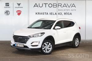 Balts Hyundai Tucson 2020 Rīga, ar dzinēja tilpumu 1.60 L un nobraukumu 144 tūkst. km par 14490 €, foto  vietnē AUTOMOTO.COM.LV